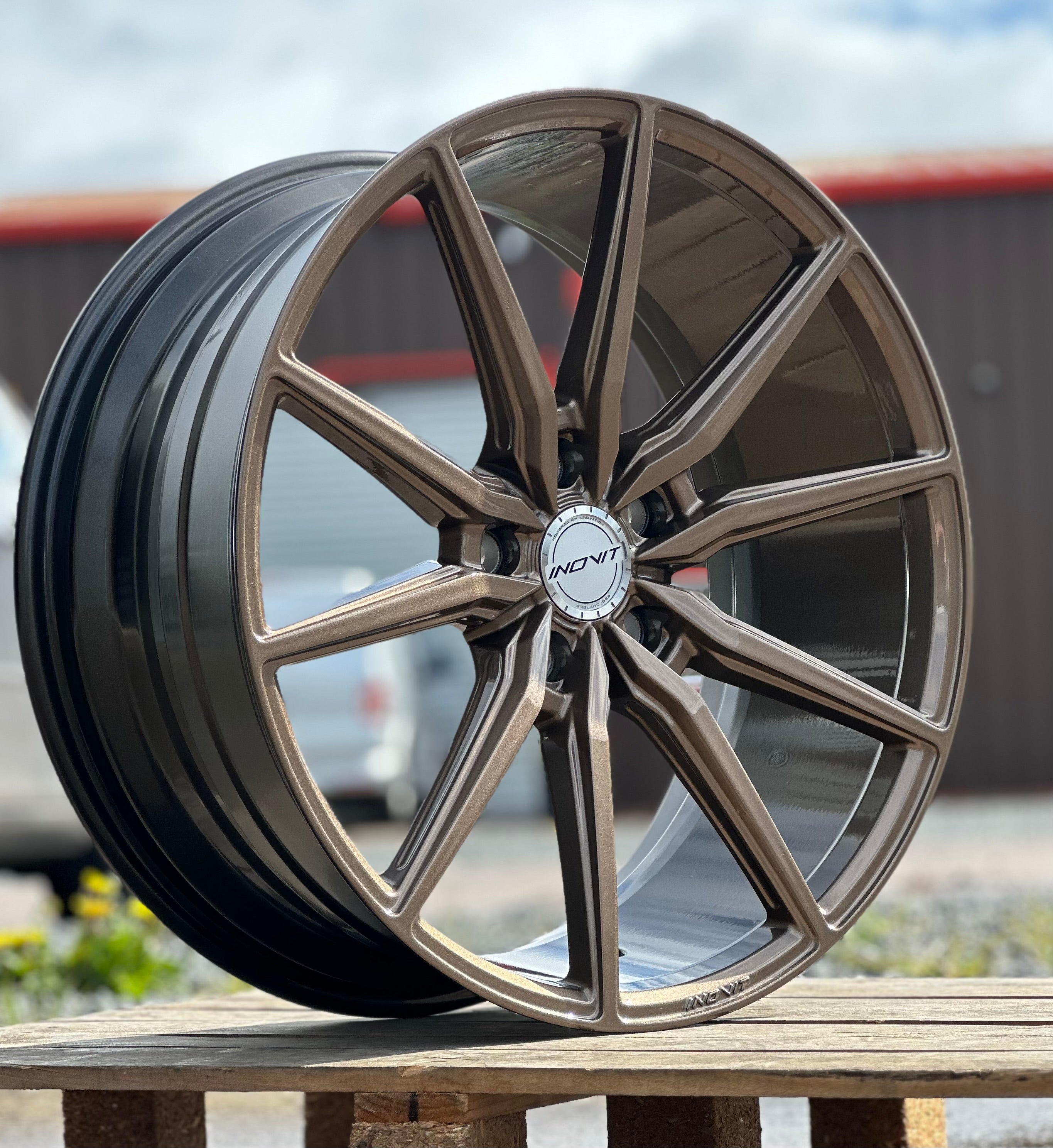 20" Inovit Frixion 5 - Bronze T5 | T6 *Custom Paint* | Midland Wheels ...