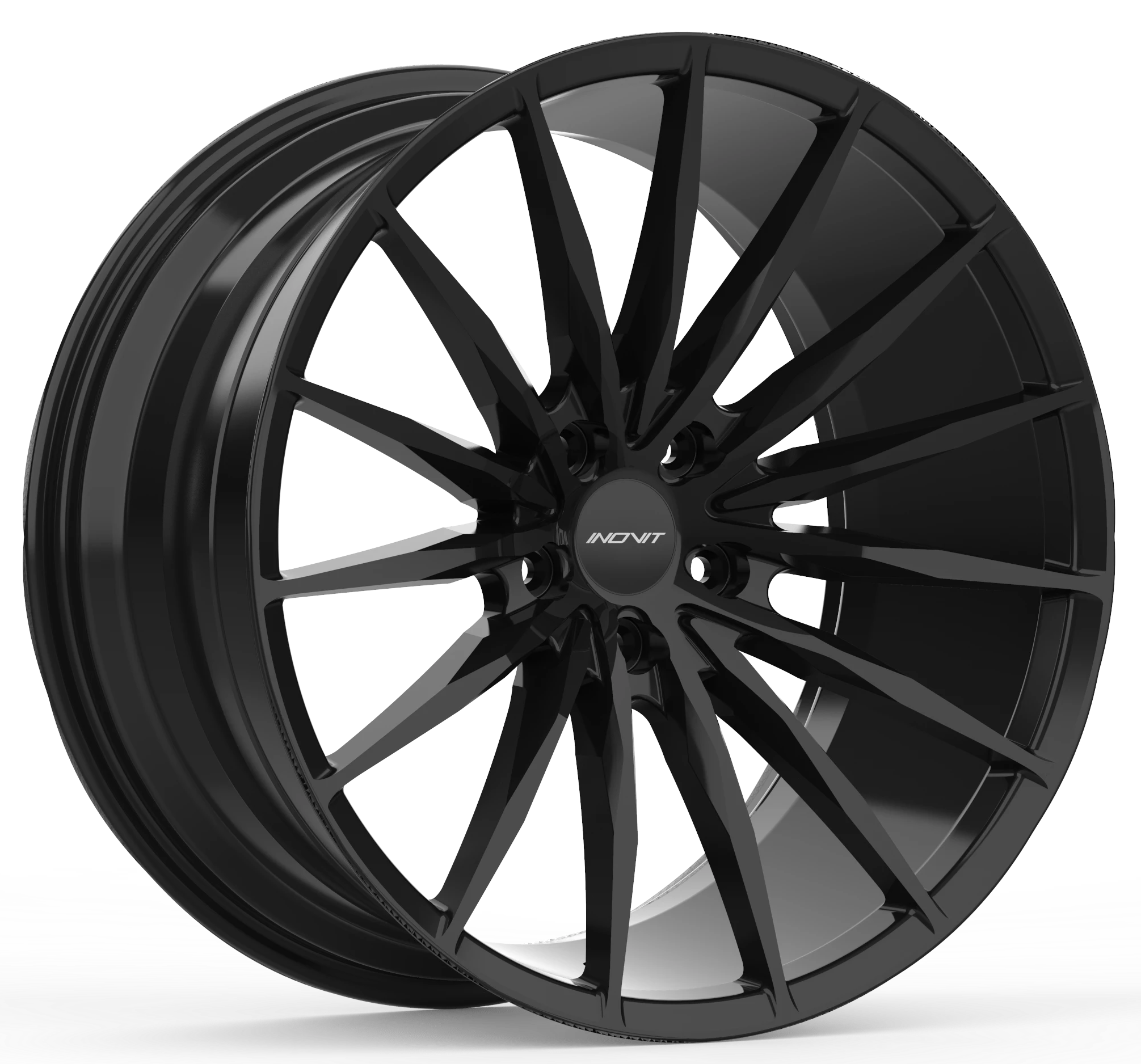 20" Inovit Torque - Satin Black T5 | T6 | Midland Wheels and ...